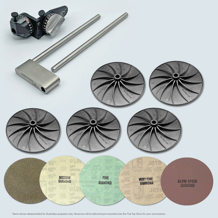 FLAT TOP STONE FACETING & GRAVER SHARPENING KITS – JOOLTOOL